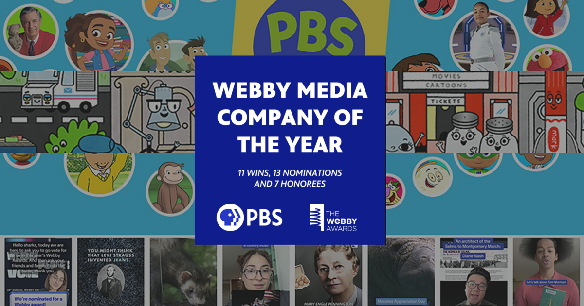 PBS Wins Media Company of the Year, People's Voice Awards at… | PBS